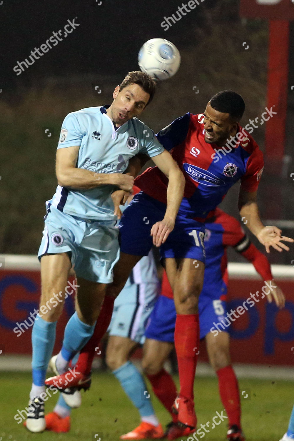 Tom Champion Boreham Wood Kevin Lokko Editorial Stock Photo - Stock ...