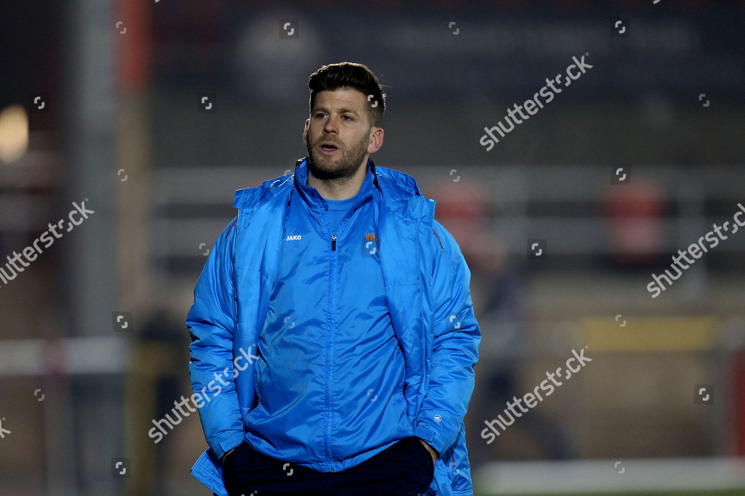 Boreham Wood Manager Luke Garrard During Editorial Stock Photo - Stock ...