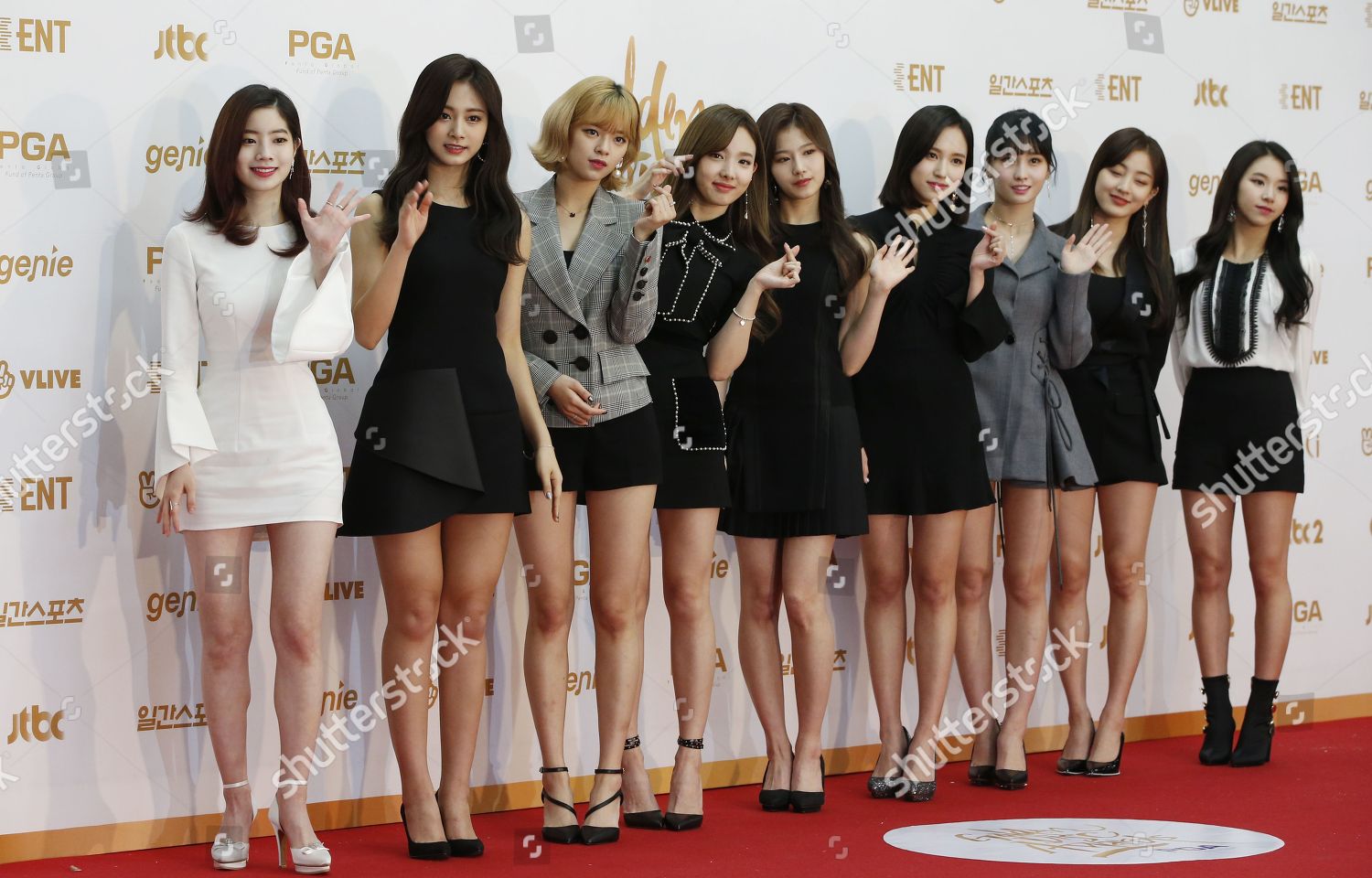 South Korean Girl Group Twice Members Editorial Stock Photo - Stock ...