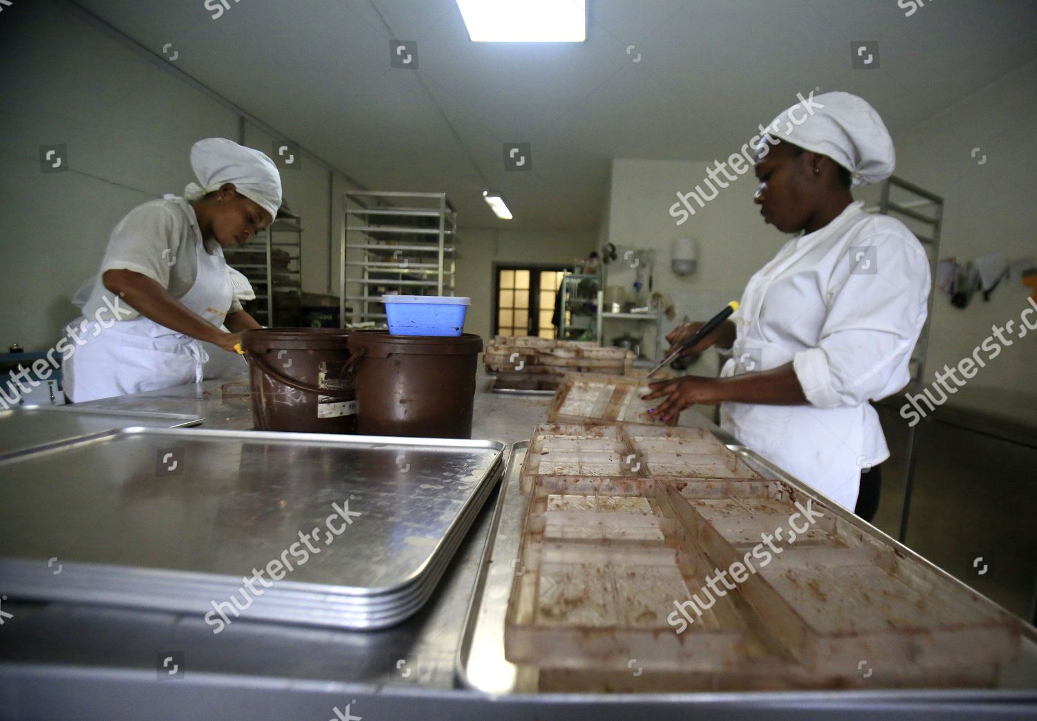 Employee Chocolate Factory Mon Choco Work Editorial Stock Photo - Stock ...