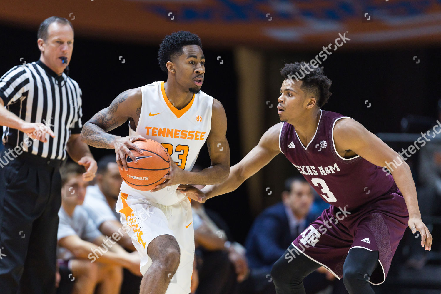 Jordan Bowden 23 Tennessee Volunteers Defended Editorial Stock Photo ...