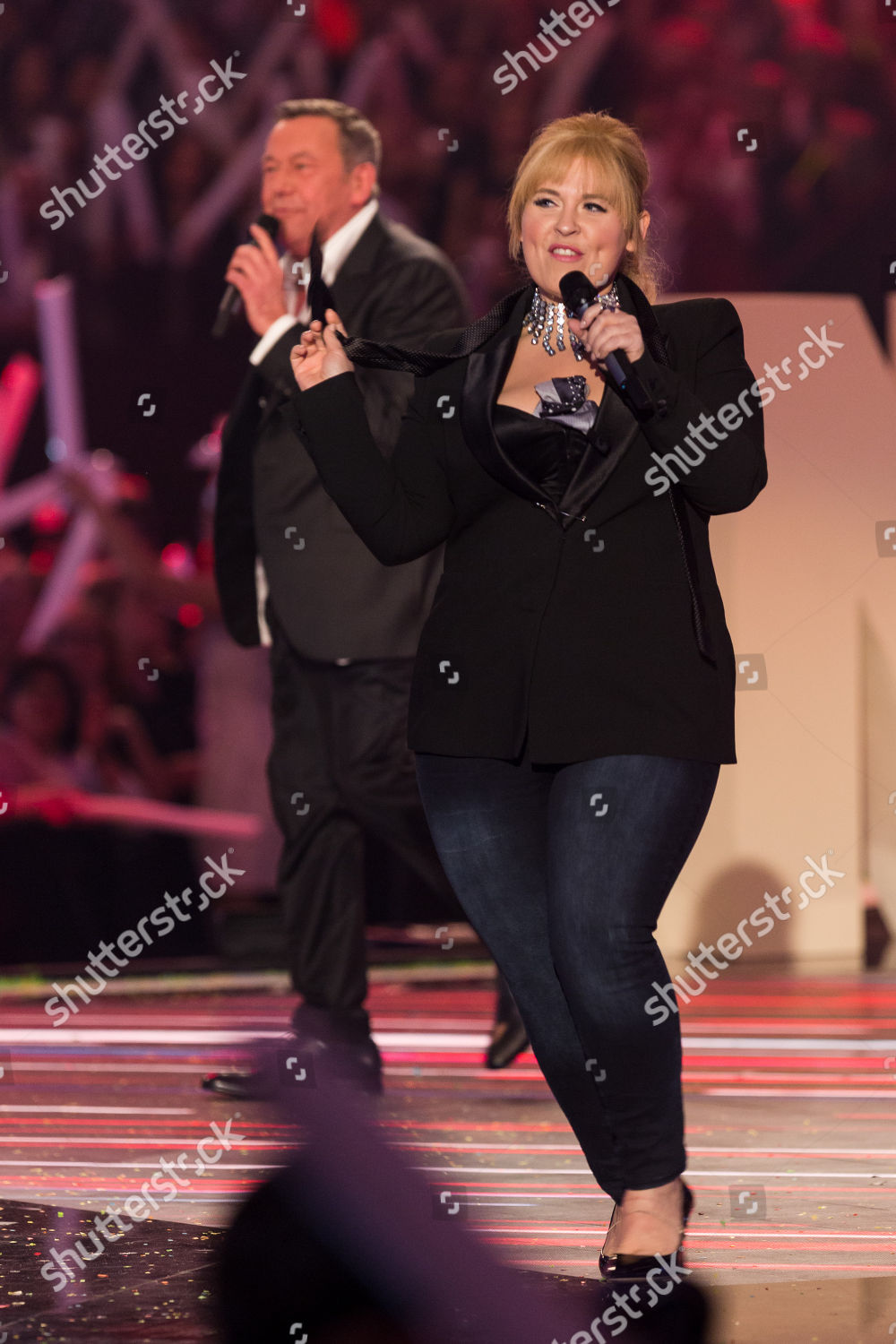 Maite Kelly Roland Kaiser Editorial Stock Photo - Stock Image ...