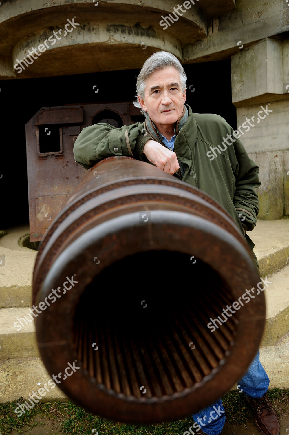 Antony Beevor Stands Beside Gun Batteries Editorial Stock Photo - Stock ...