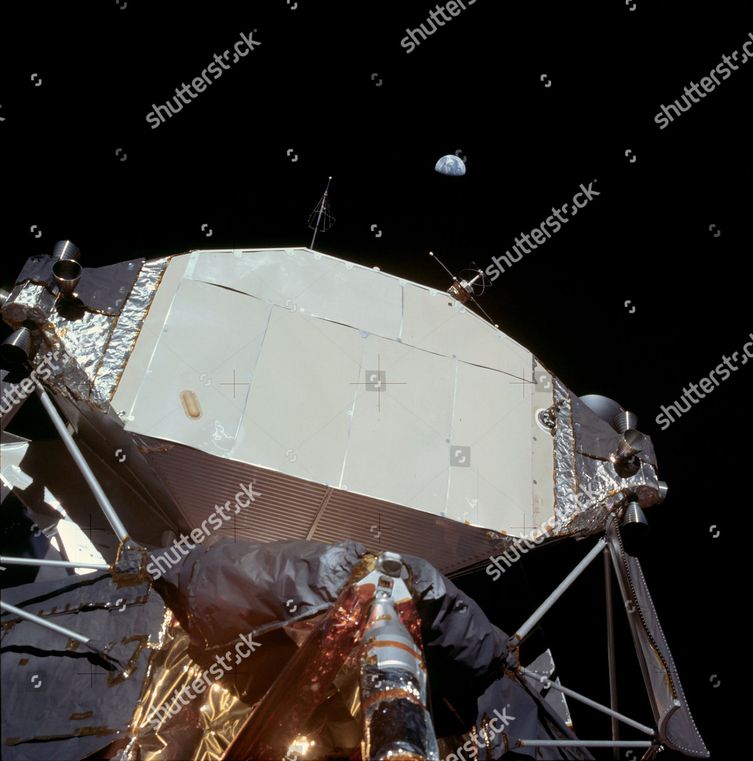Ascent Stage Lunar Module Lm Eagle Editorial Stock Photo - Stock Image ...