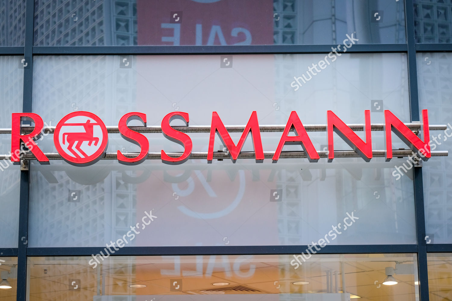 Logo Drug Store Chain Rossmann City Editorial Stock Photo - Stock Image ...