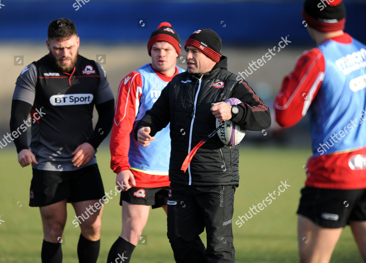 Richard Cockerill Edinburgh Rugby Head Coach Editorial Stock Photo ...