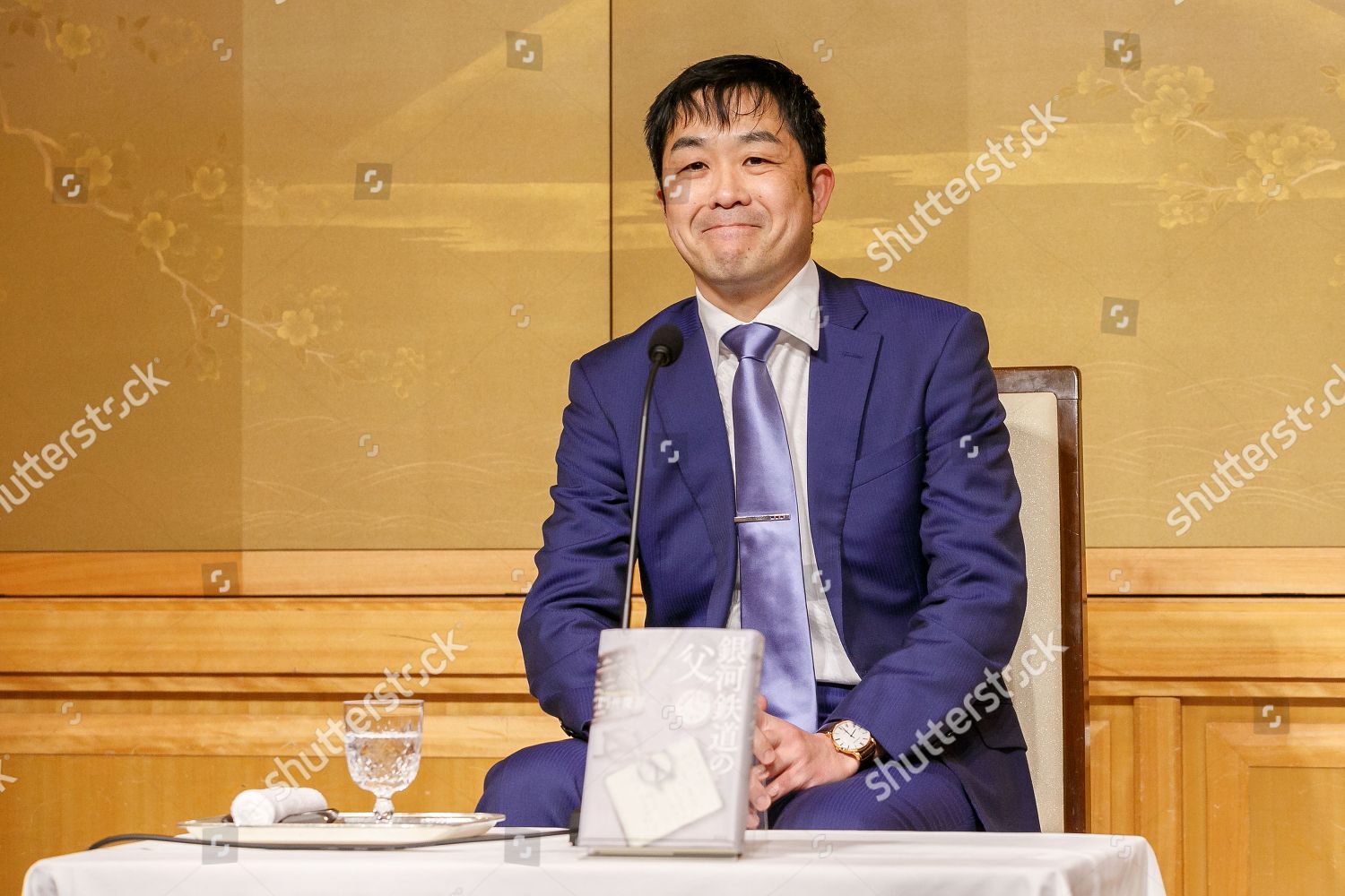 158th Naoki Prize Winner Yoshinobu Kadoi Editorial Stock Photo - Stock ...