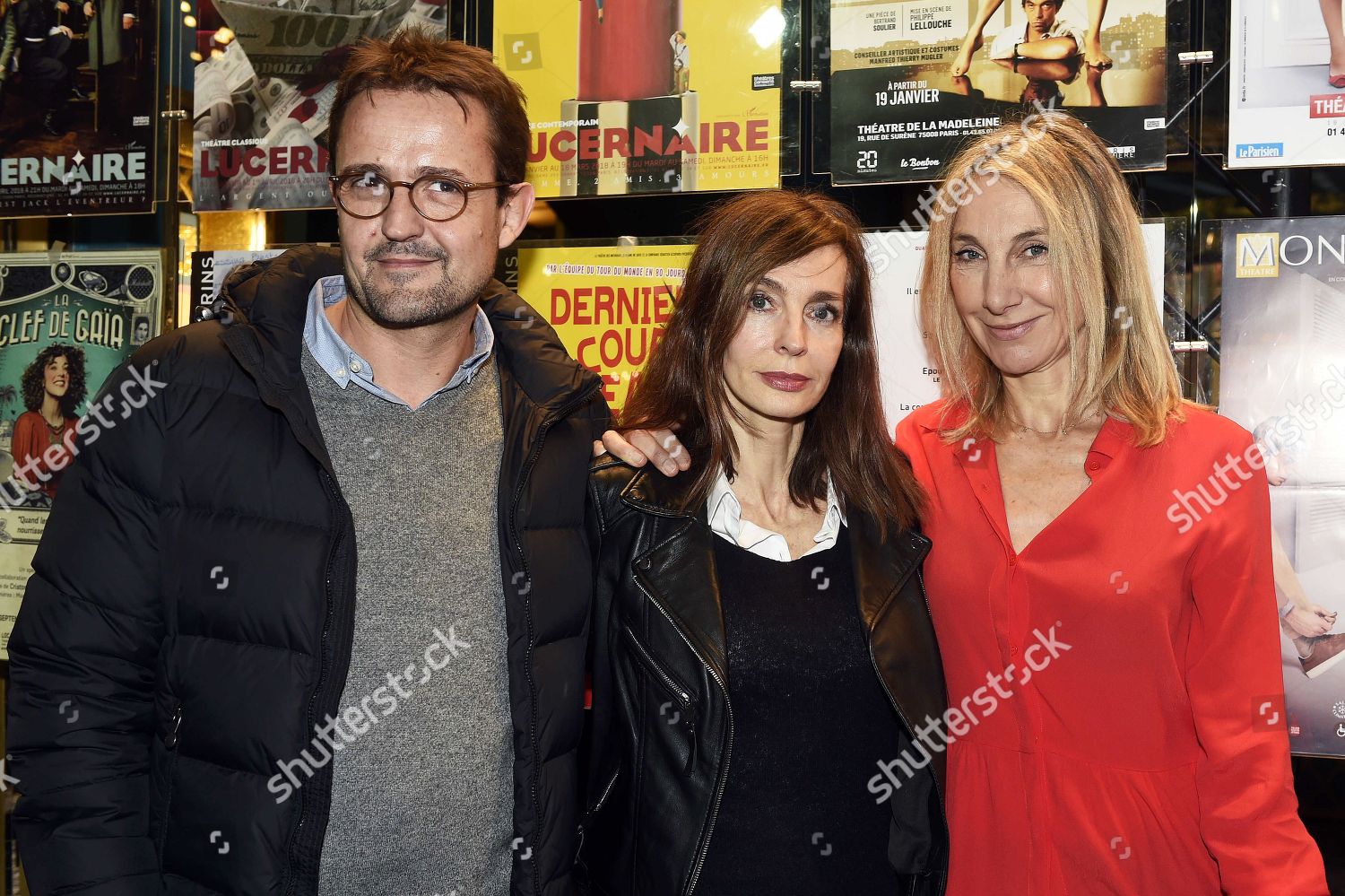 Stephane Cottin Anne Parillaud Francoise Lepine Editorial Stock Photo - Stock Image | Shutterstock