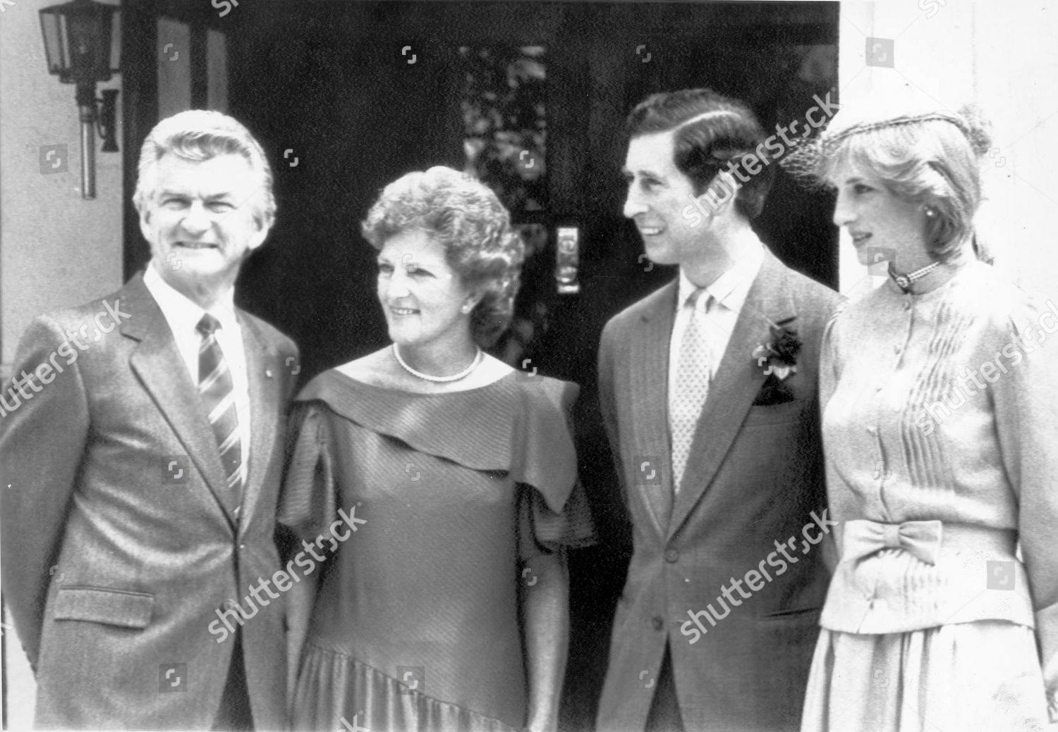 Bob Hawke Wife Prince Charles Princess Editorial Stock Photo - Stock ...