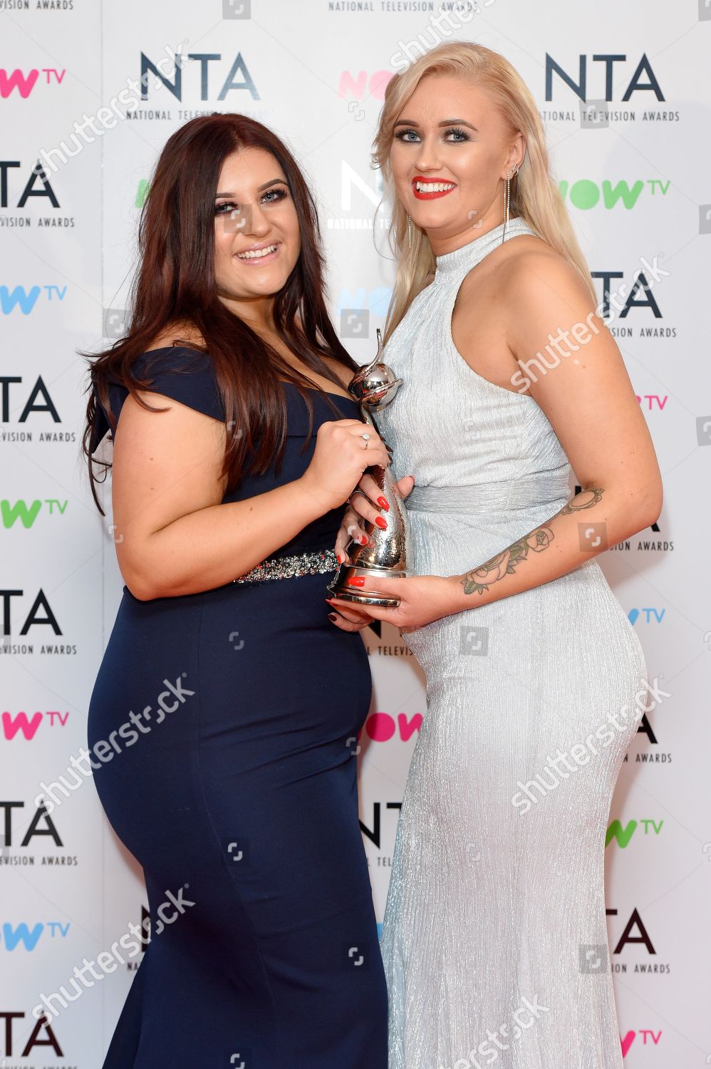 Izzy Warner Ellie Warner Factual Entertainment Editorial Stock Photo ...