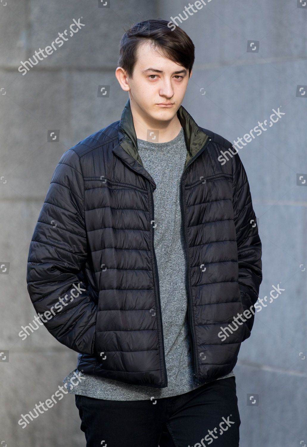 Kane Gamble Aged 18 Arrives Old Editorial Stock Photo - Stock Image ...