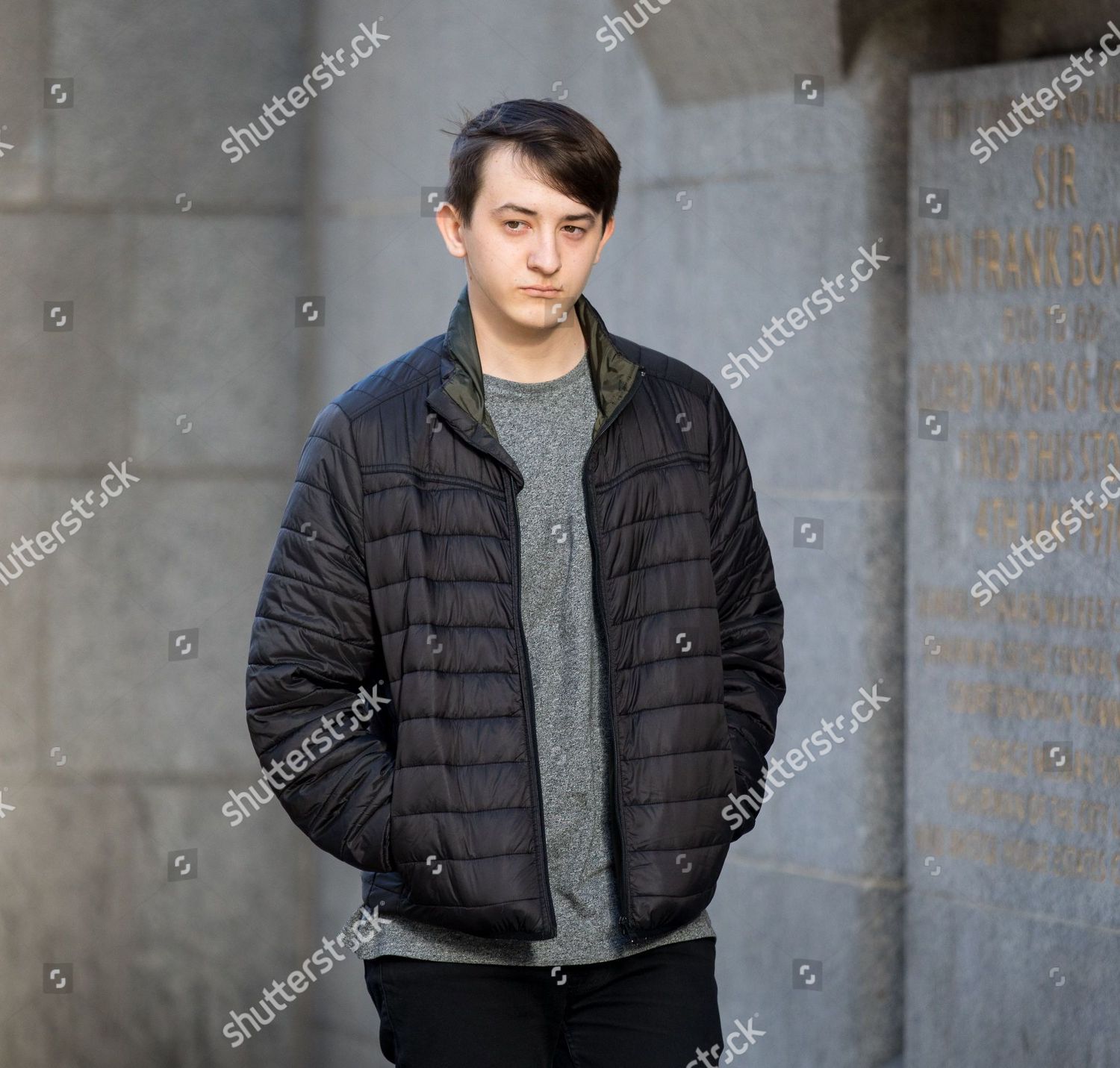 Kane Gamble Aged 18 Arrives Old Editorial Stock Photo - Stock Image ...