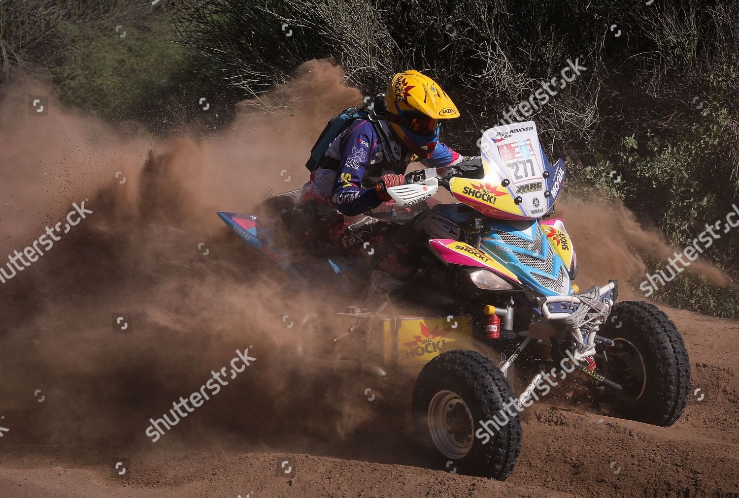 Czech Rider Olga Rouckova Action On Editorial Stock Photo - Stock Image ...
