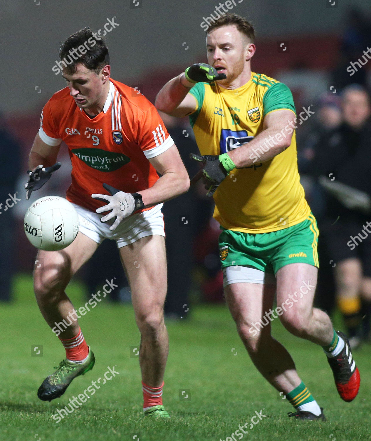 Donegal Vs Armagh Armaghs Stephen Sheridan Editorial Stock Photo ...