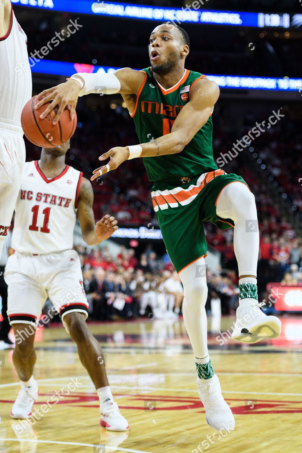 Miami Fl Hurricanes Guard Bruce Brown Editorial Stock Photo - Stock ...