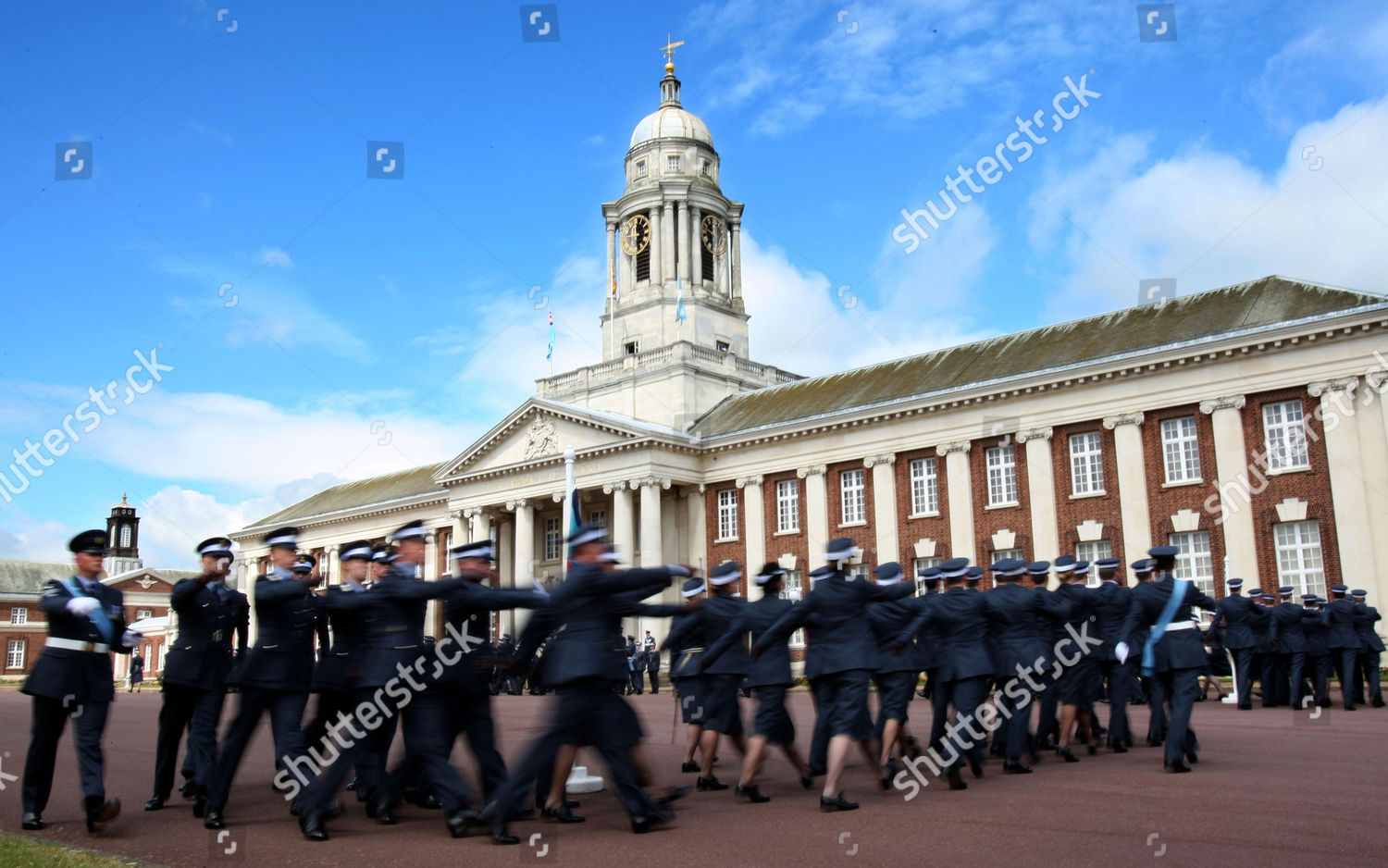 Raf Regiment Graduating Squadron Quick March Editorial Stock Photo ...