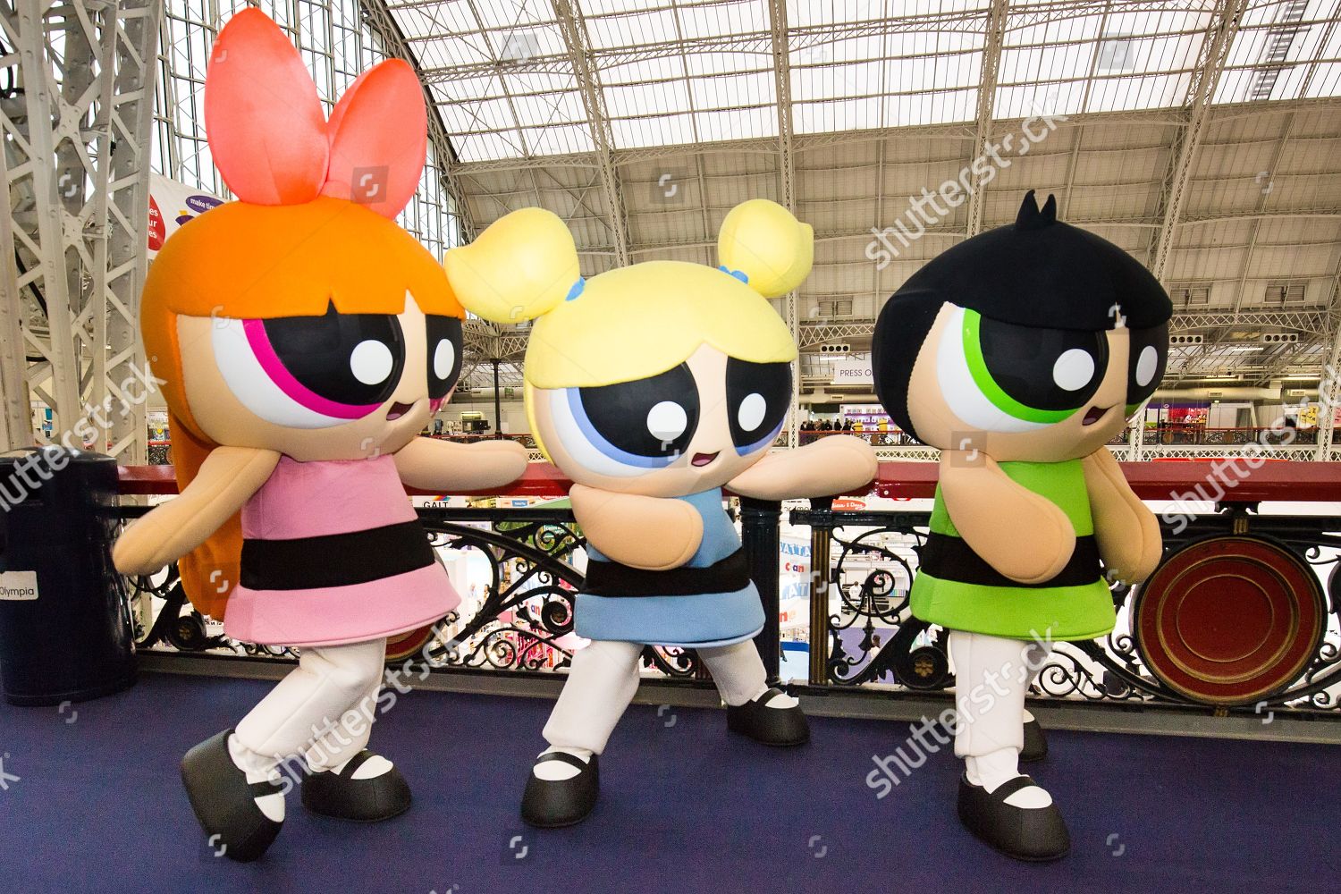 Power Puff Girls Posing Photo Toy Editorial Stock Photo - Stock Image ...