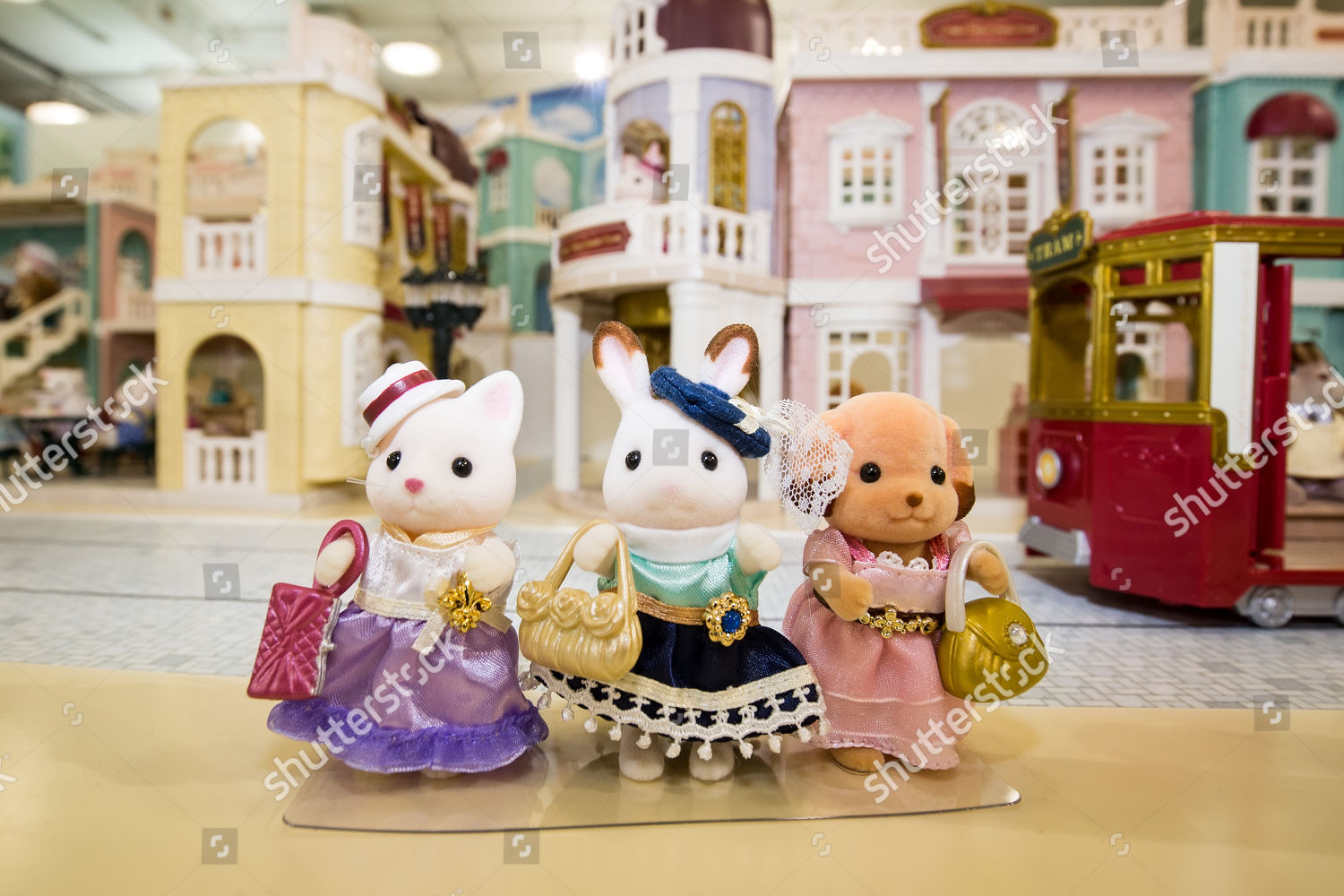 Character Sylvanian Family On Display Editorial Stock Photo - Stock ...