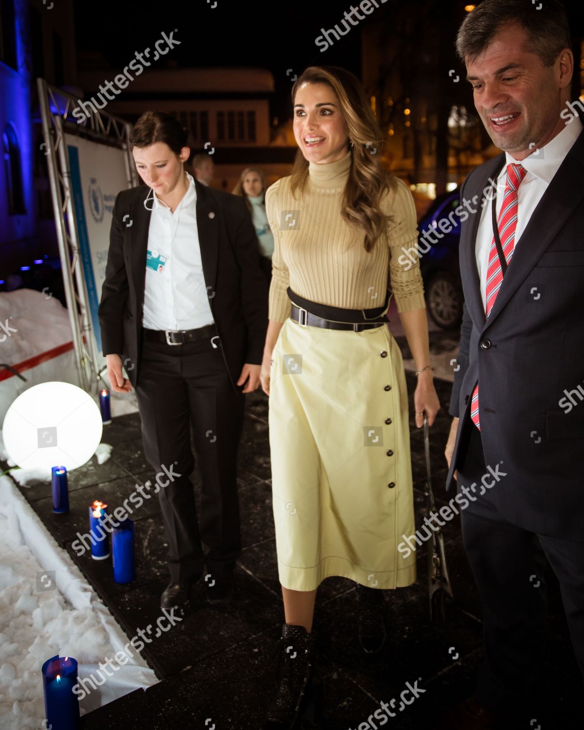 Queen Rania During World Food Programs Editorial Stock Photo - Stock ...