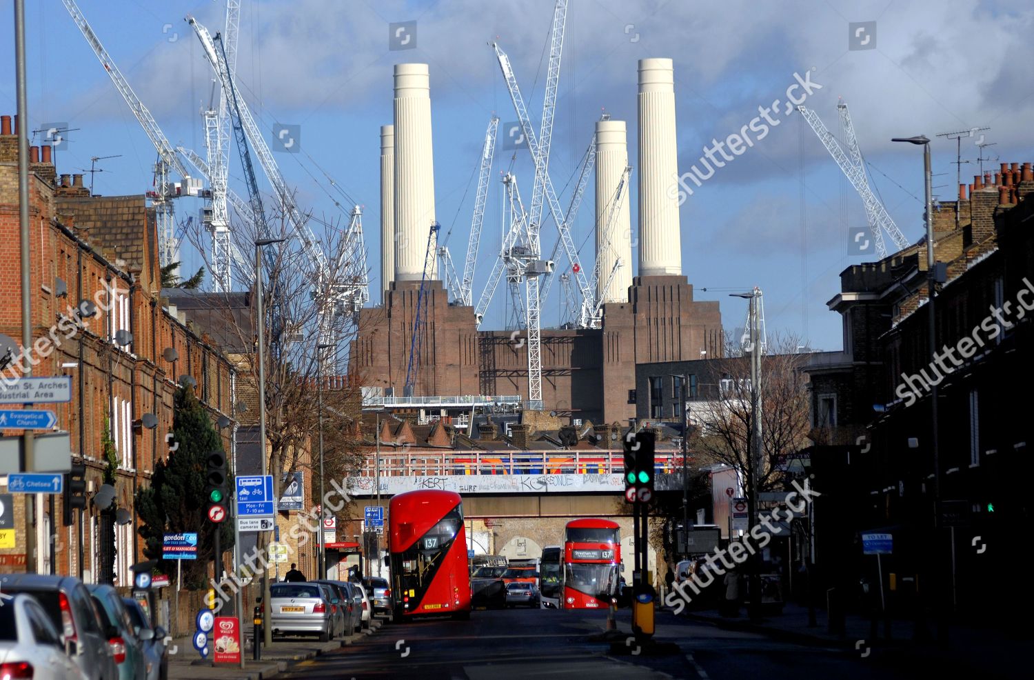 Red London Boris Bus Newer Design Editorial Stock Photo - Stock Image ...
