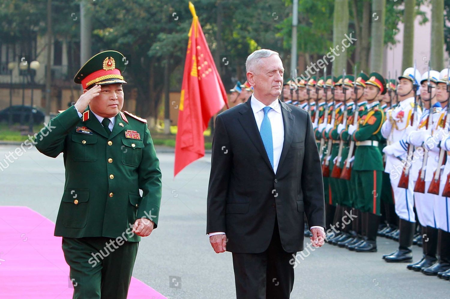Vietnamese Minister National Defense General Ngo Editorial Stock Photo ...