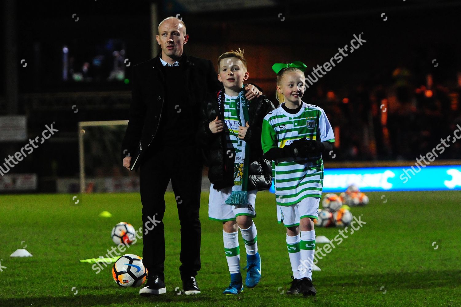 Darren Way Manager Yeovil Town His Editorial Stock Photo - Stock Image ...