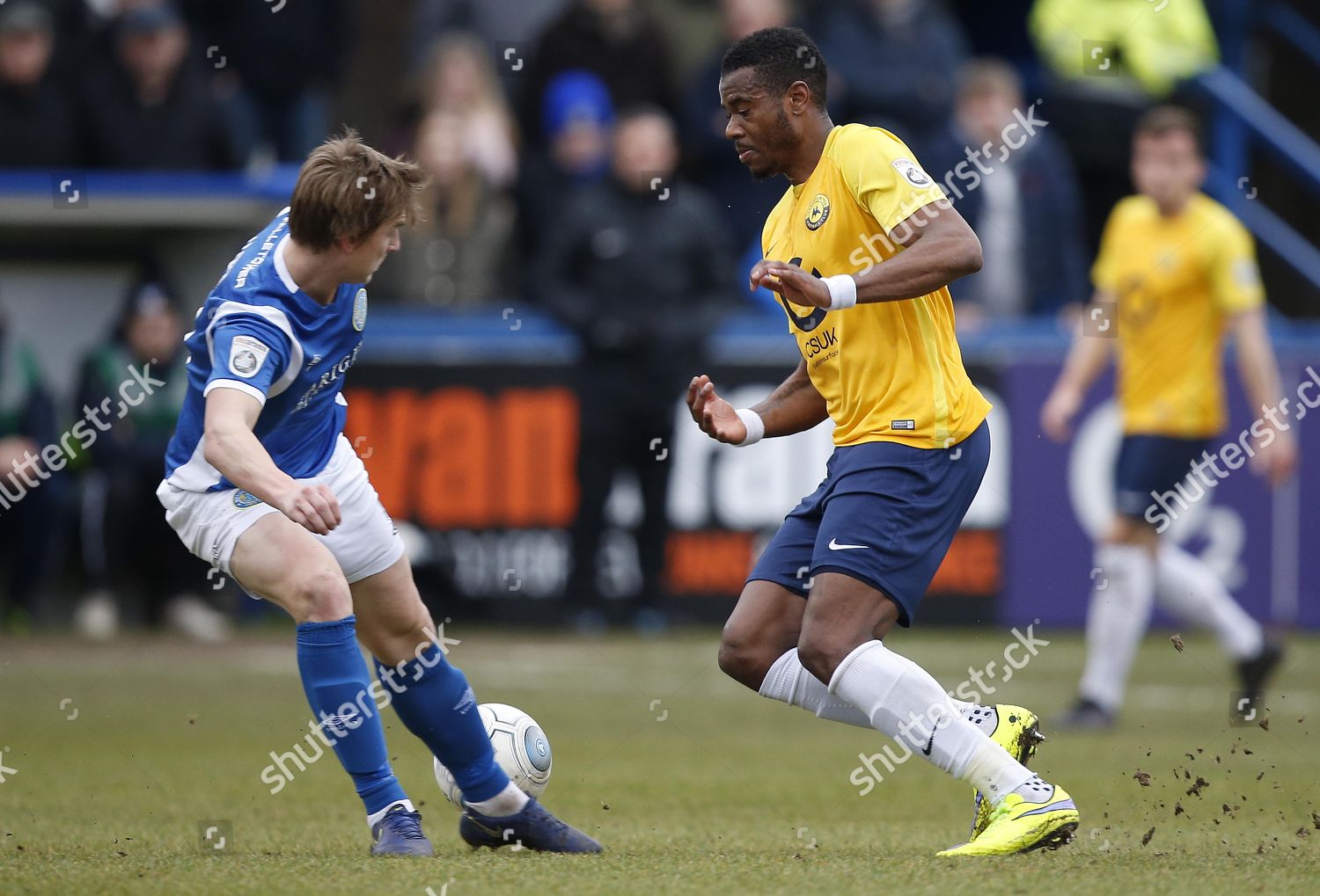 Torquay United Player Liam Davis Attacking Editorial Stock Photo ...