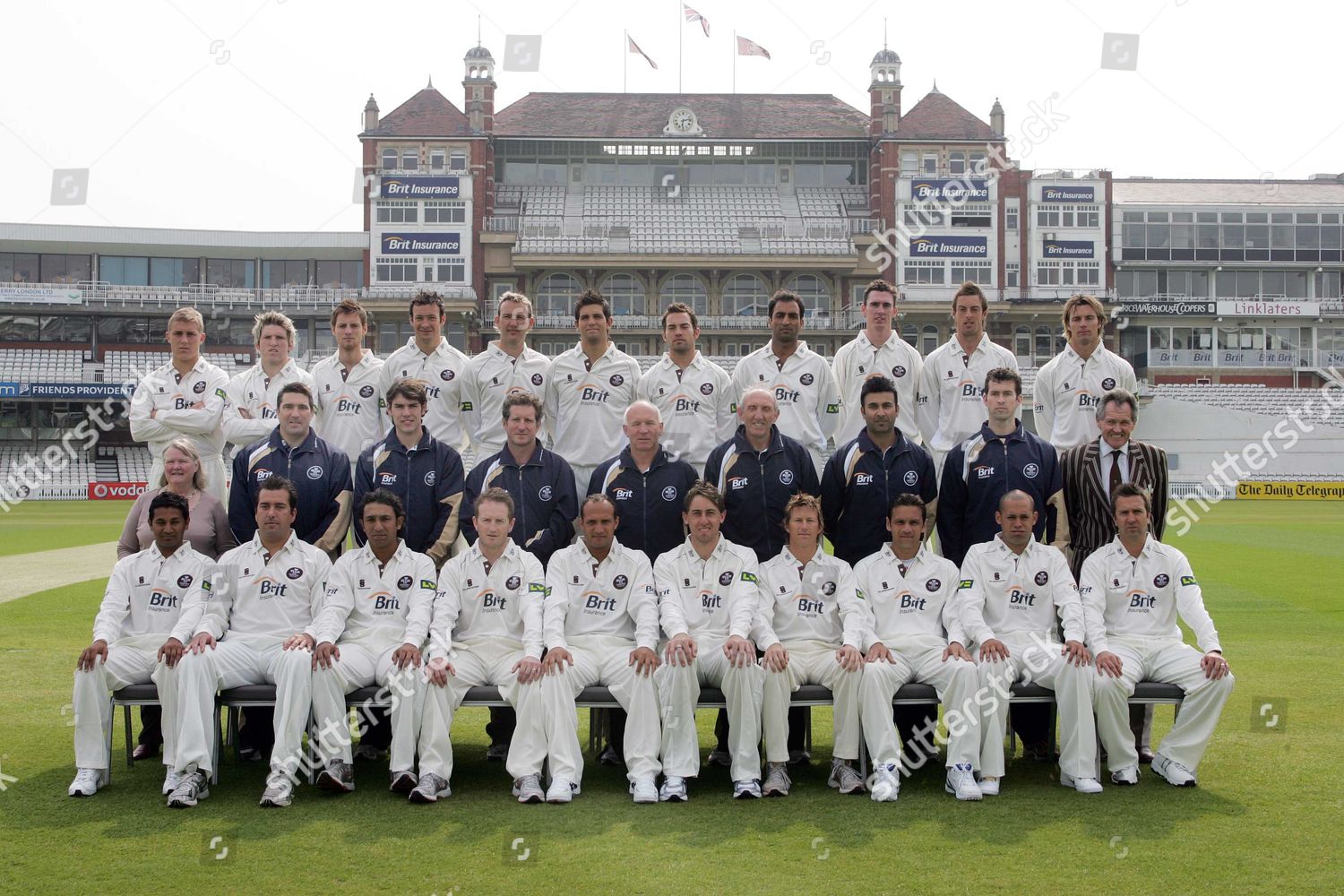 Surrey Cricket Clubcricketers Team Group Picture Editorial Stock Photo ...