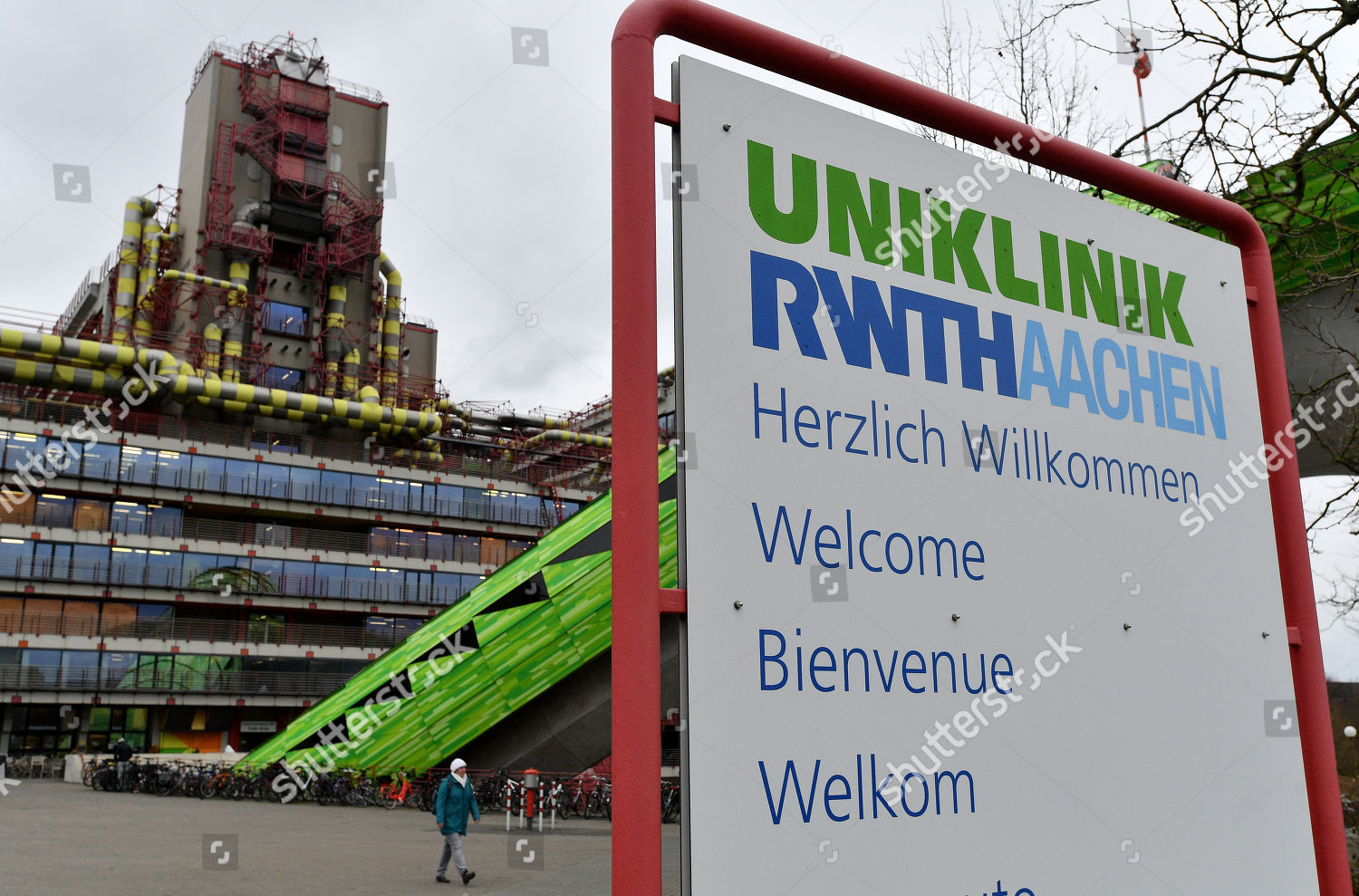 Exterior View University Hospital Uniklinik Rwth Editorial Stock Photo ...