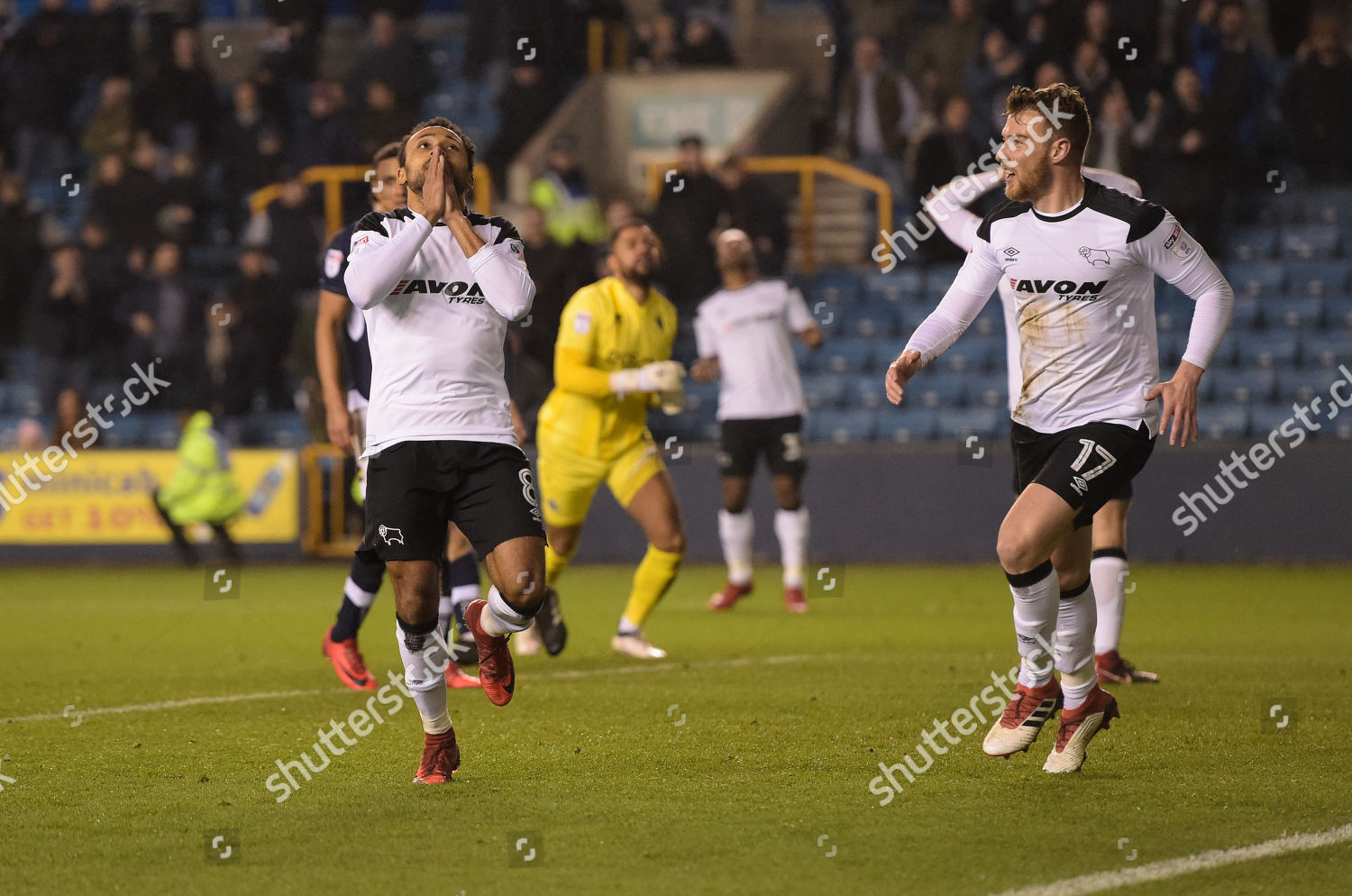 Ikechi Anya Derby County Sam Winnall Editorial Stock Photo - Stock ...