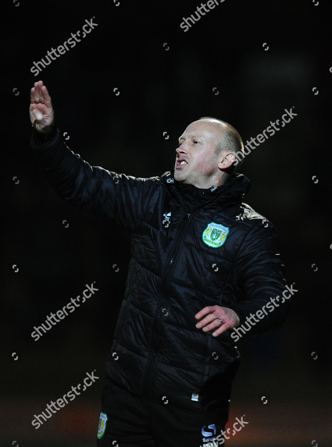 Darren Way Manager Yeovil Town During Editorial Stock Photo - Stock ...