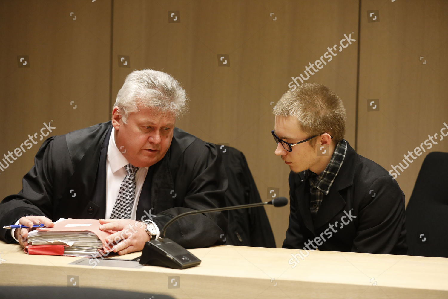 Indicted Marcel Hesse Lawyer Michael Emde Editorial Stock Photo - Stock ...