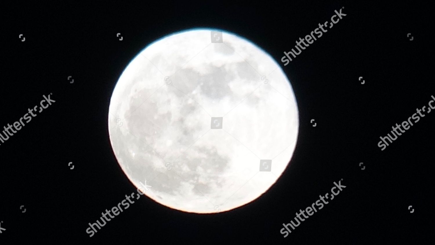 Supermoon Editorial Stock Photo - Stock Image | Shutterstock