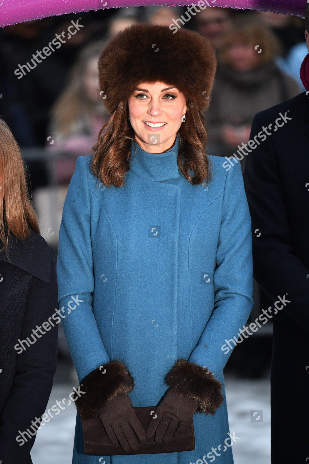 Catherine Duchess Cambridge Visits Princess Ingrid Editorial Stock ...