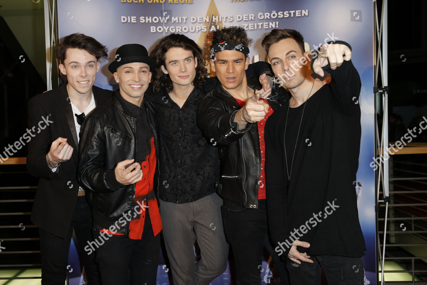 Boy Band Gruppenbild Editorial Stock Photo - Stock Image | Shutterstock