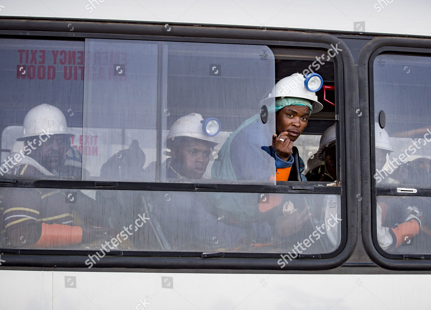 Miners Who Were Trapped Underground Transported Editorial Stock Photo ...
