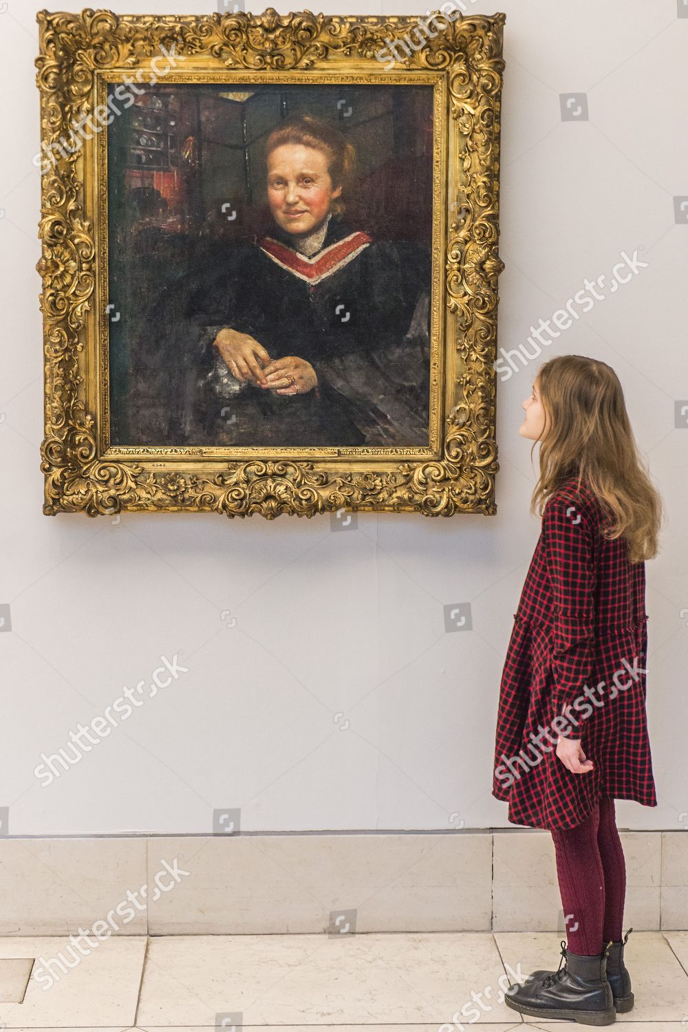 Stella Cartwright Aged 9 Looks Portrait Editorial Stock Photo - Stock ...