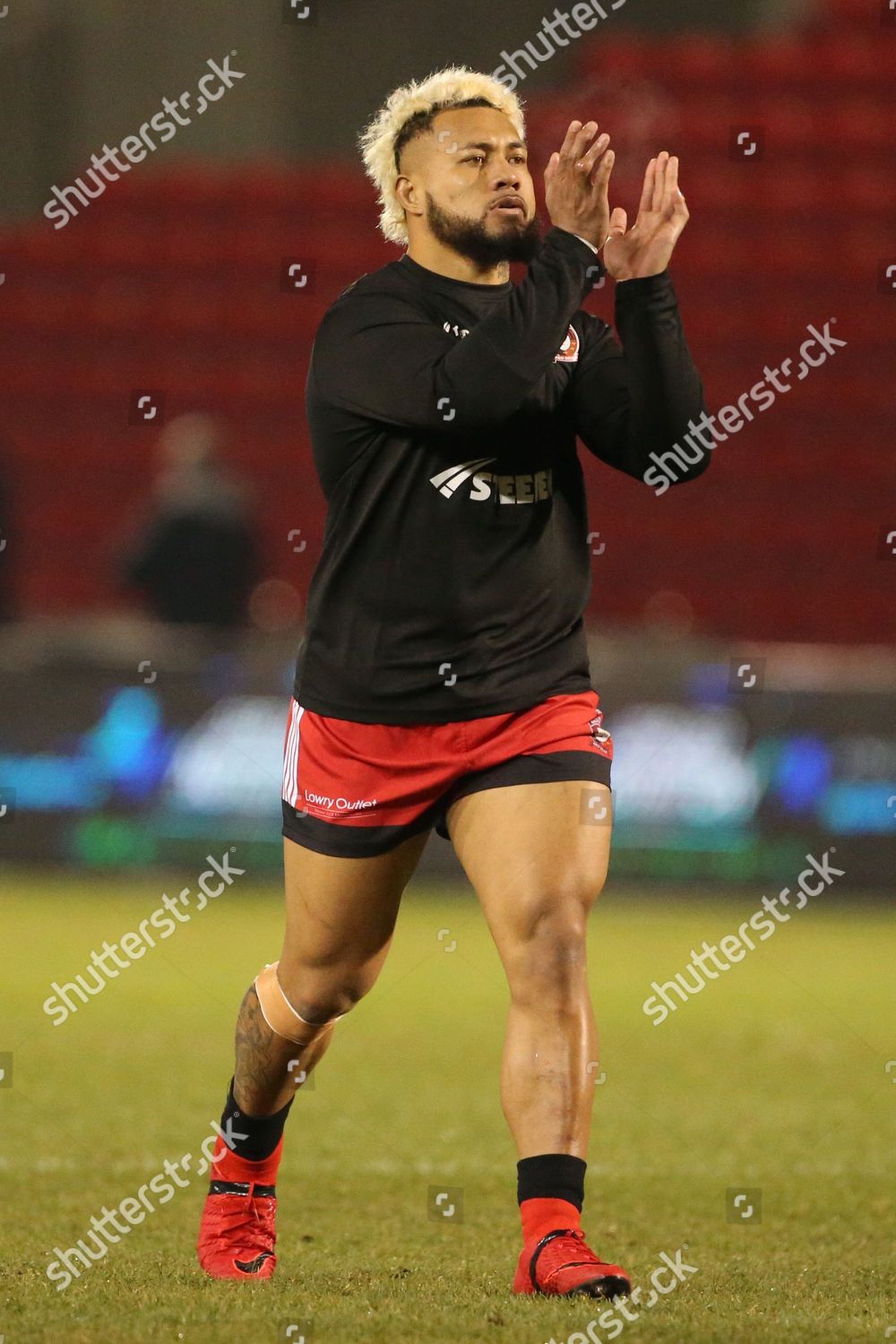 Junior Sau During Salford Red Devils Editorial Stock Photo - Stock ...