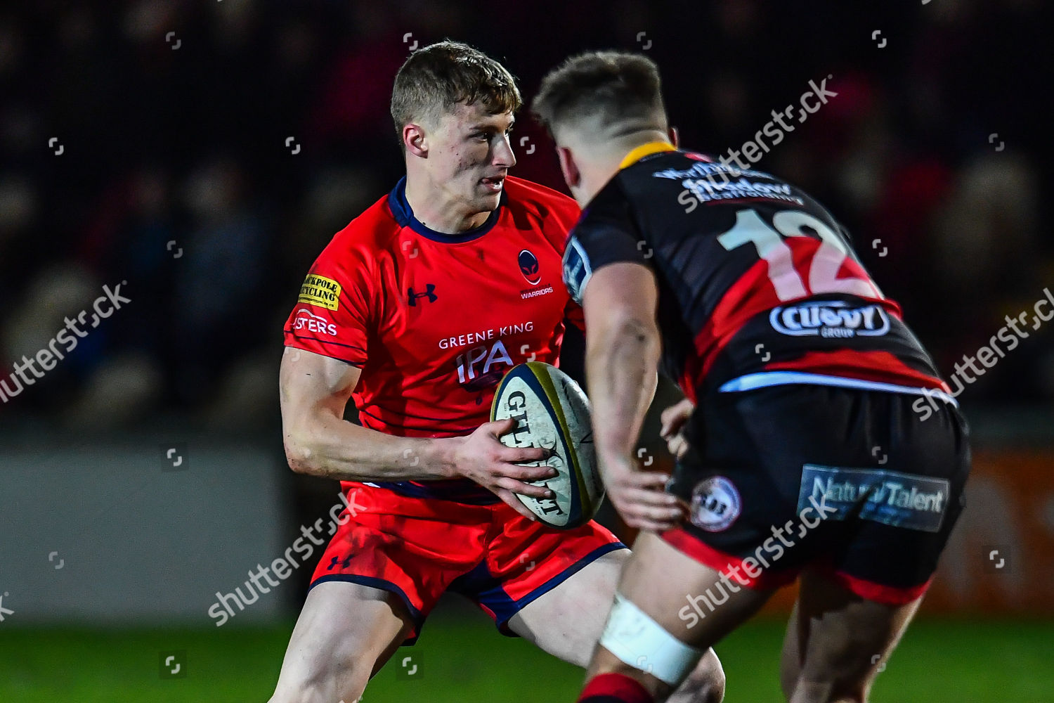 Alex Hearle Worcester Warriors Action Editorial Stock Photo - Stock ...