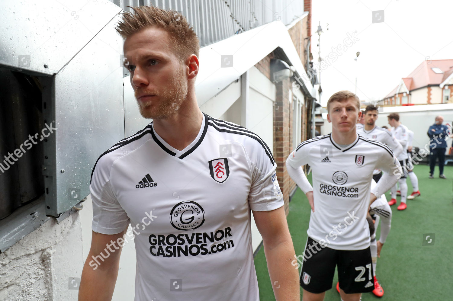 Captain Tomas Kalas Fulham Stands Tunnel Editorial Stock Photo - Stock ...