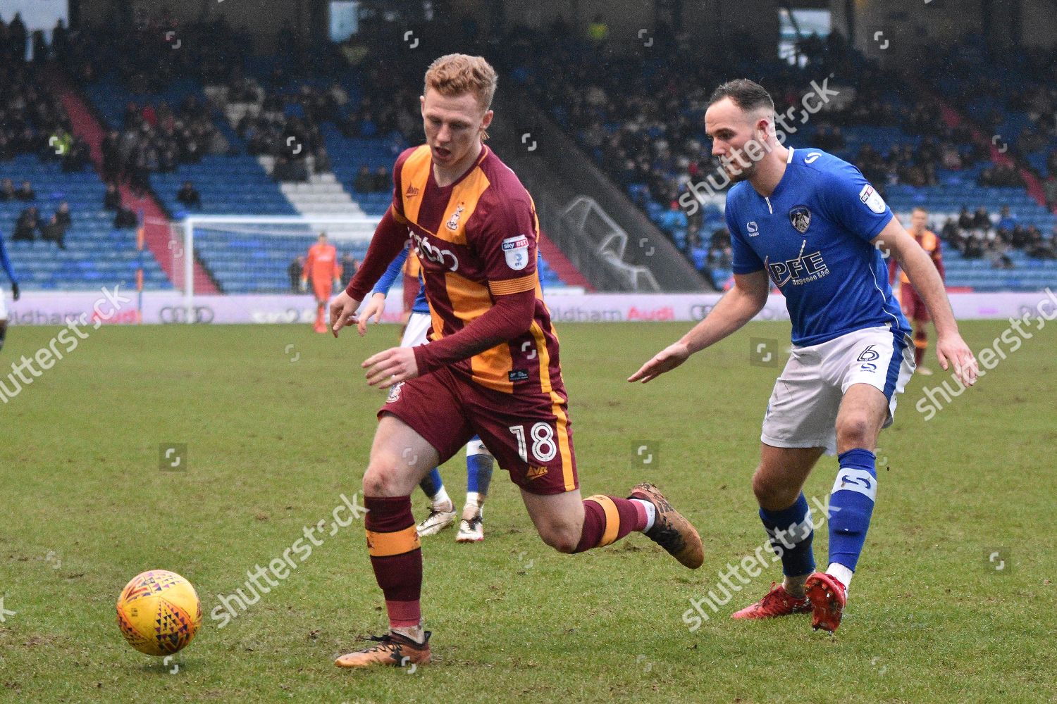 Bradford City Midfielder Callum Guy 18 Editorial Stock Photo - Stock ...