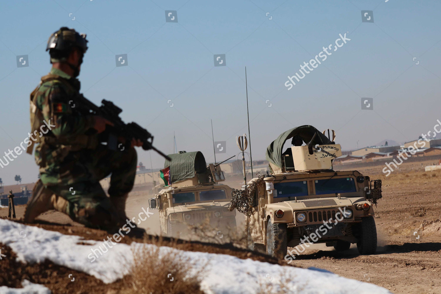 Afghan Army Commandoes Show Their Skills Editorial Stock Photo - Stock ...