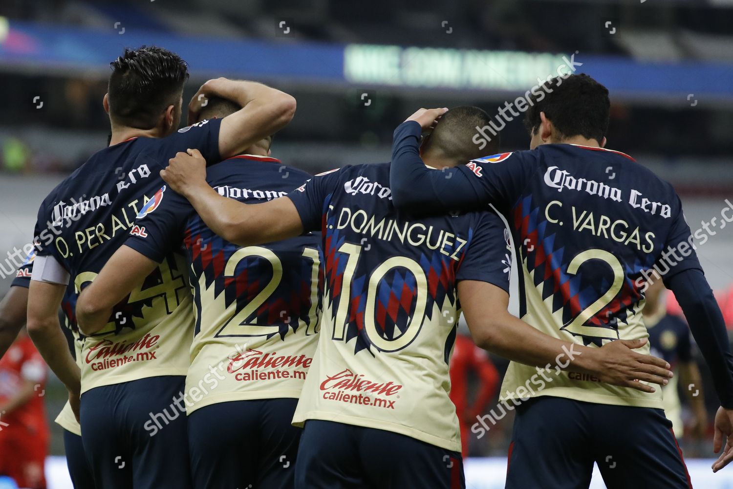Club America Players Oribe Peralta Henry Editorial Stock Photo - Stock ...