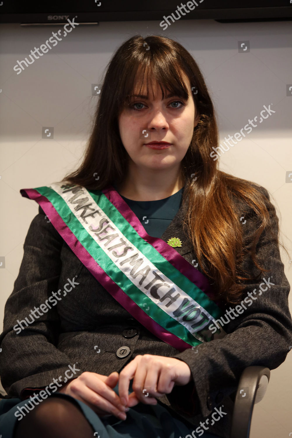 Amelia Womack Deputy Leader Green Party Editorial Stock Photo - Stock ...