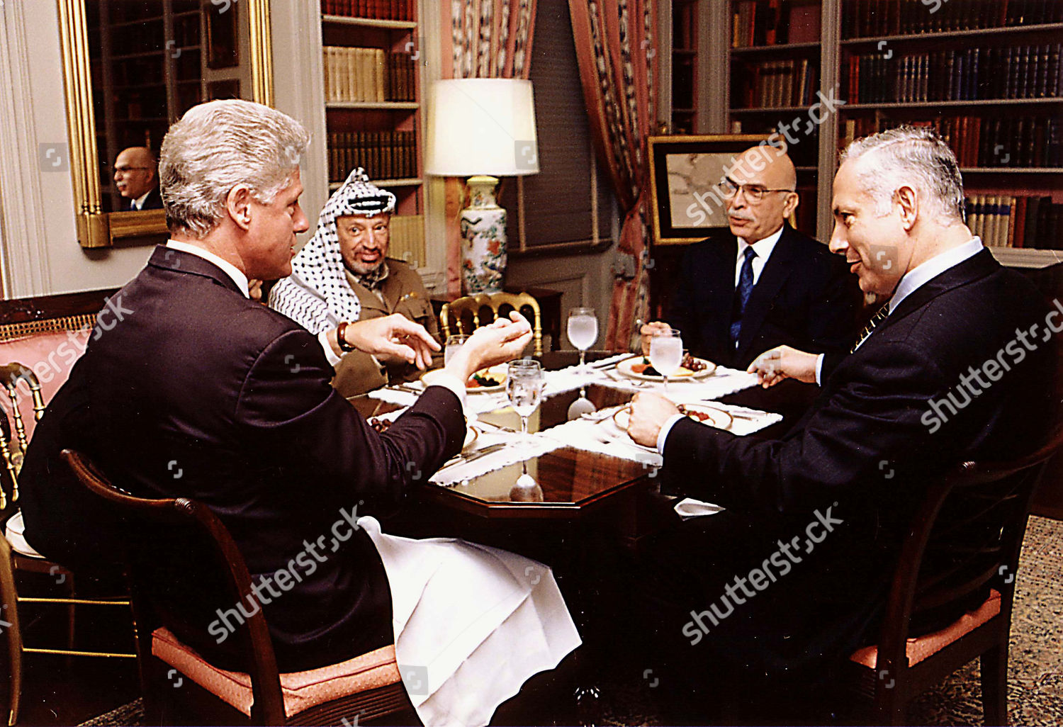 President Bill Clinton Hosts Luncheon Plo Editorial Stock Photo - Stock ...