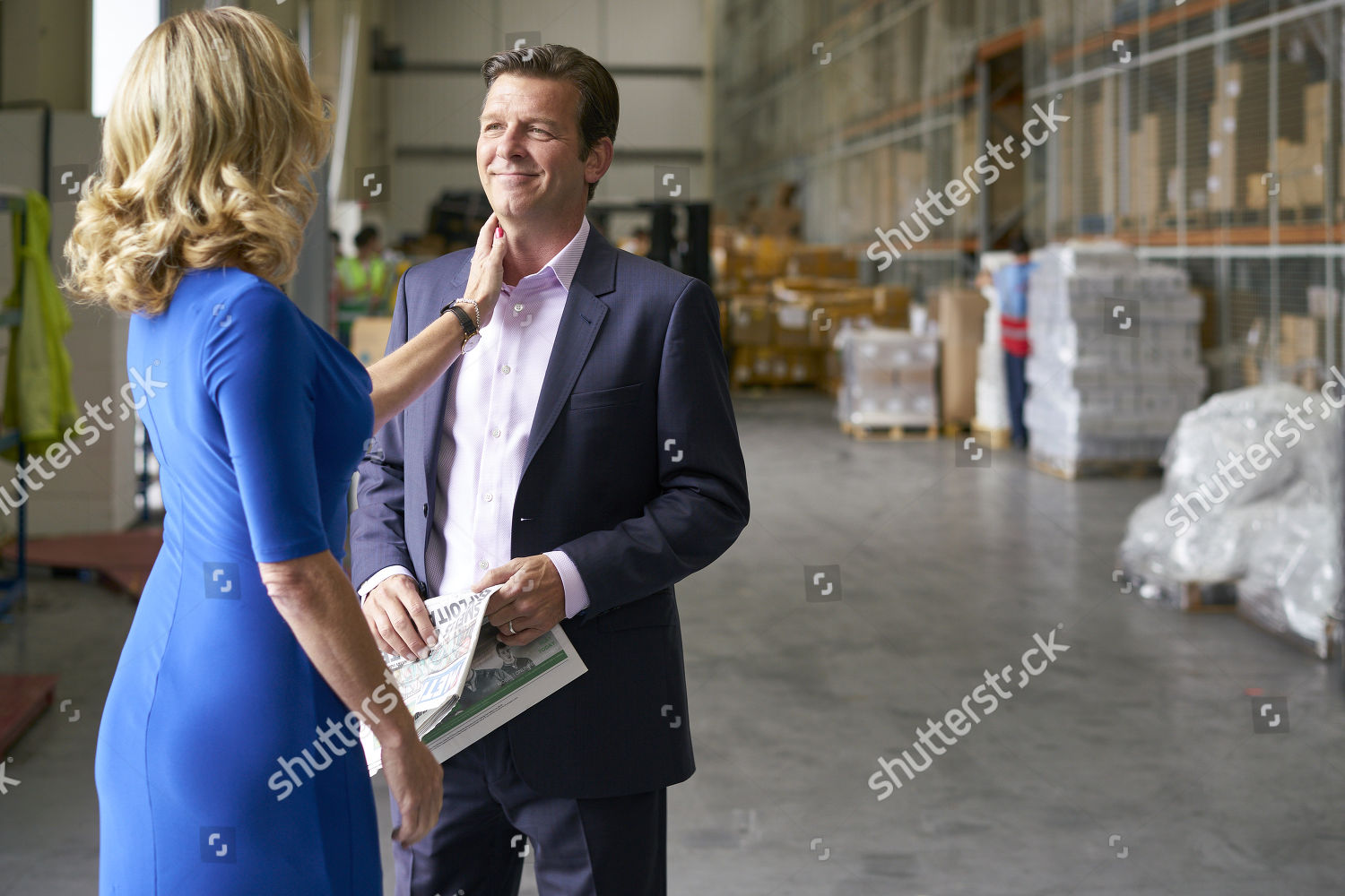 Jason Hughes Vince Victoria Smurfit Maya Editorial Stock Photo - Stock ...