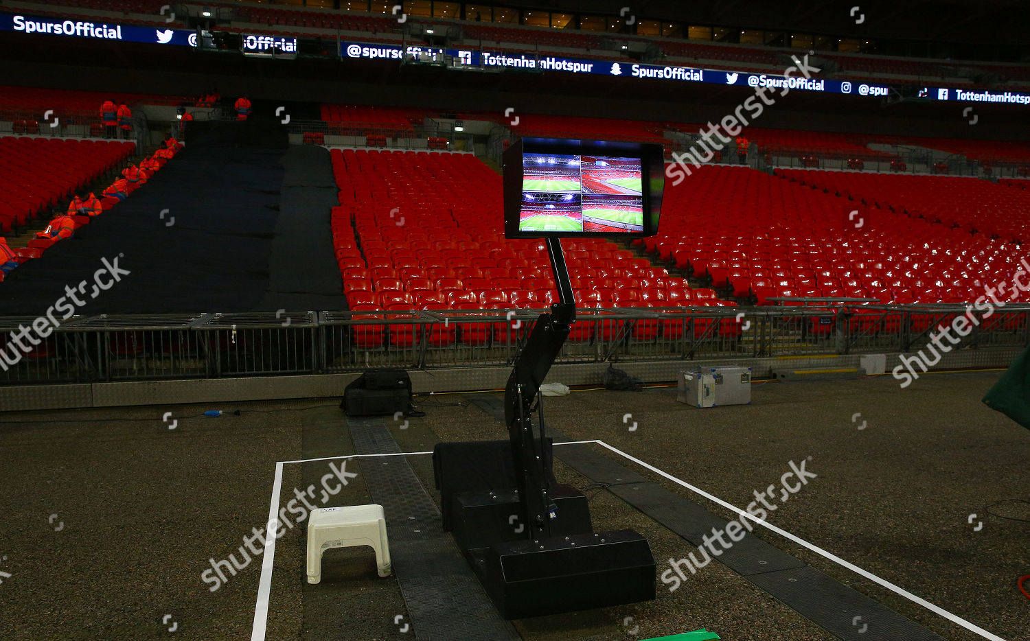 Var Video Assistant Referee System Set Editorial Stock Photo - Stock ...