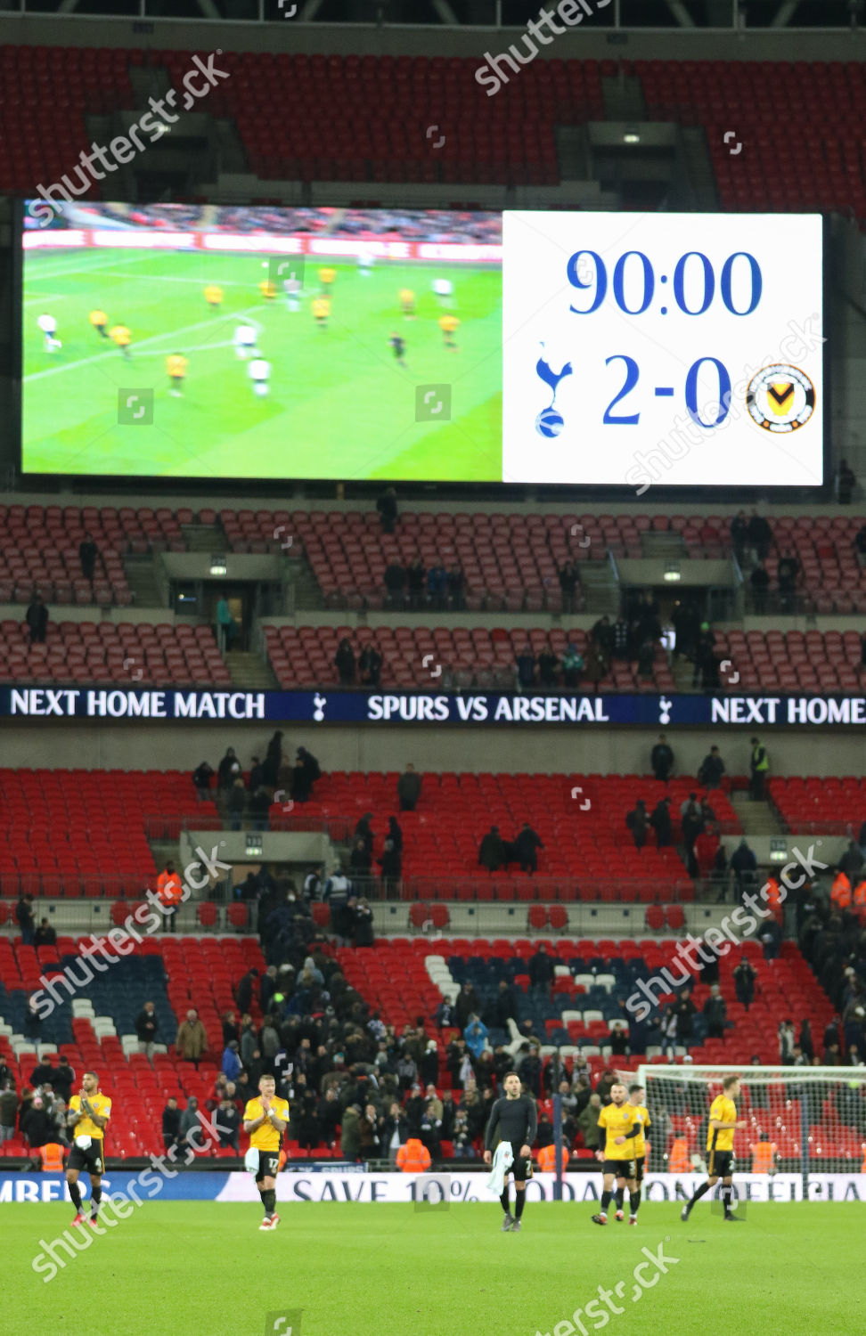 Scoreboard Displays Final Score Game Finishes Editorial Stock Photo ...