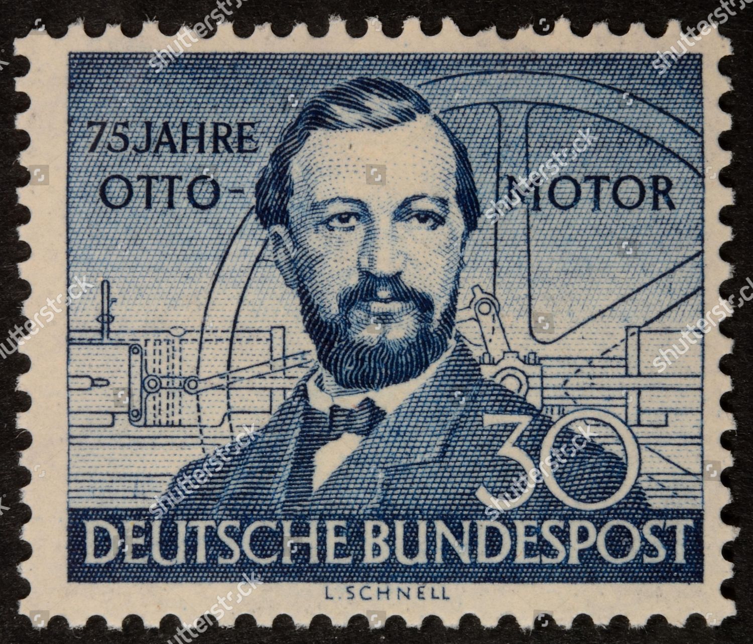 Nicolaus Otto German Engineer Who Developed Editorial Stock Photo ...