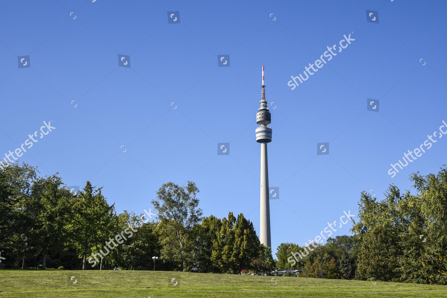 Florian Florianturm Tv Tower Westfalenpark Dortmund Editorial Stock ...
